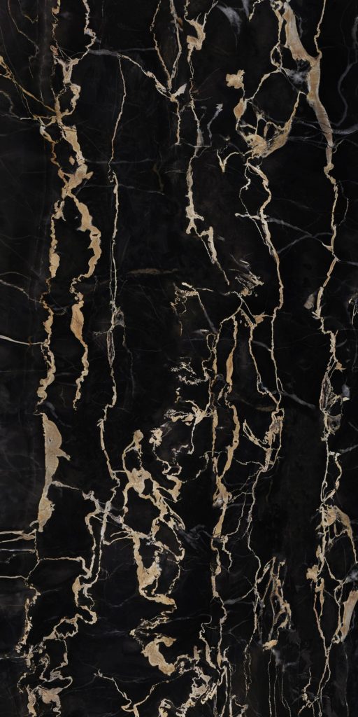 Black And Gold Porcelain Tile
