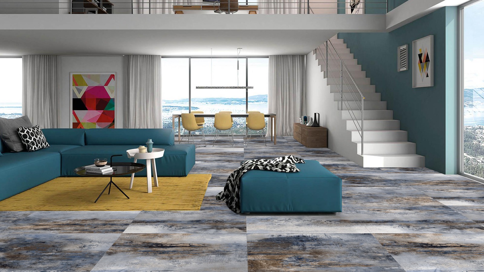 Art Blue - Big Box Tile - Ceramic & Porcelain Tiles - Style to Fall In ...